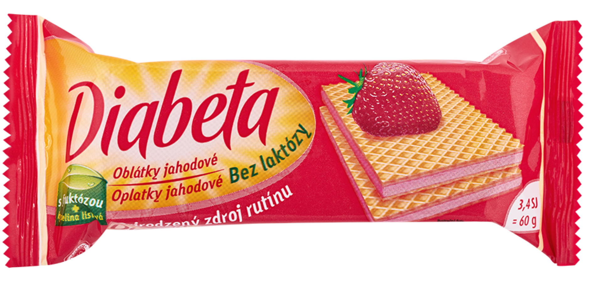 Diabeta Oblátky jahodové | jajbolito.sk